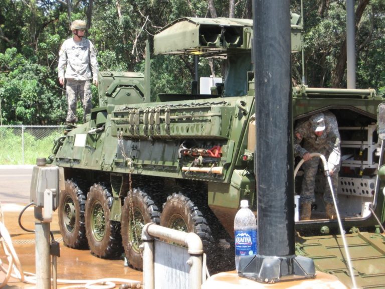 Military Vehicle Wash Systems - Wash Racks Engineered for Durability