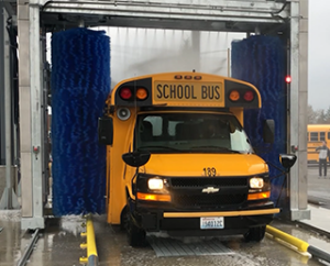 The Top Three Benefits Of A Routine Bus Wash Schedule - InterClean