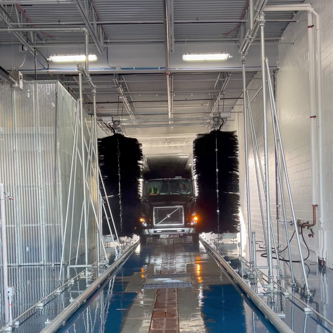 Automated Semi Truck Wash - Time Efficient Heavy Duty Wash Cycles